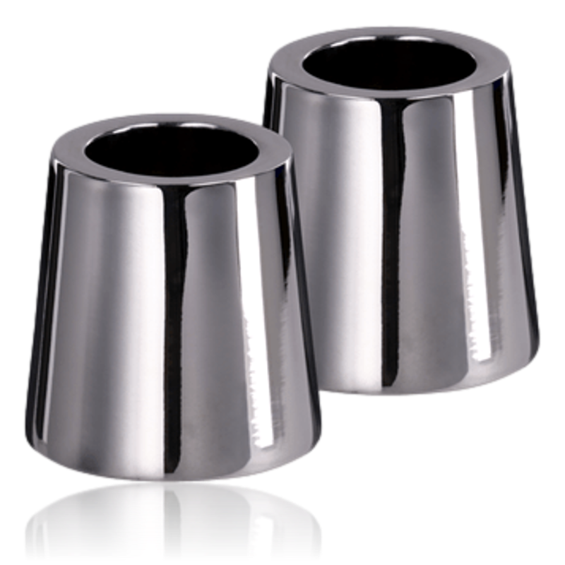 Uyuni Lighting Light Candle Holder Chrome (Mini Taper) Set of 2 – The ...